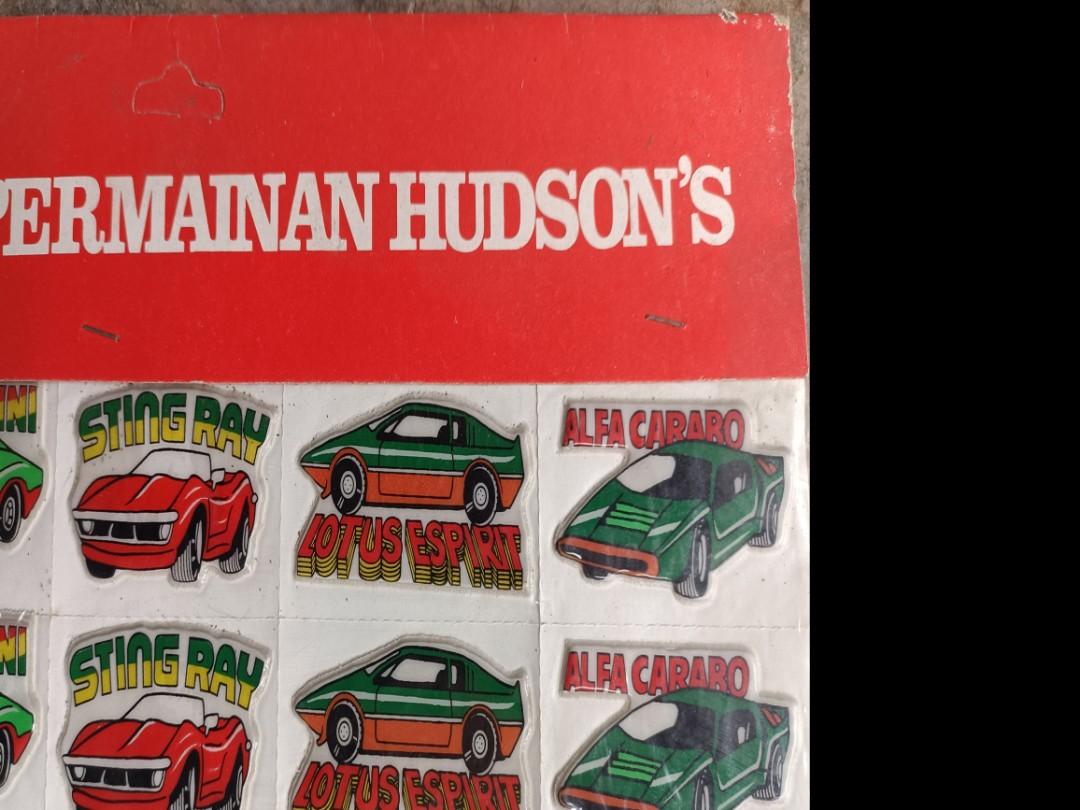 Vintage Hudson's car sticker, Hobbies & Toys, Collectibles ...