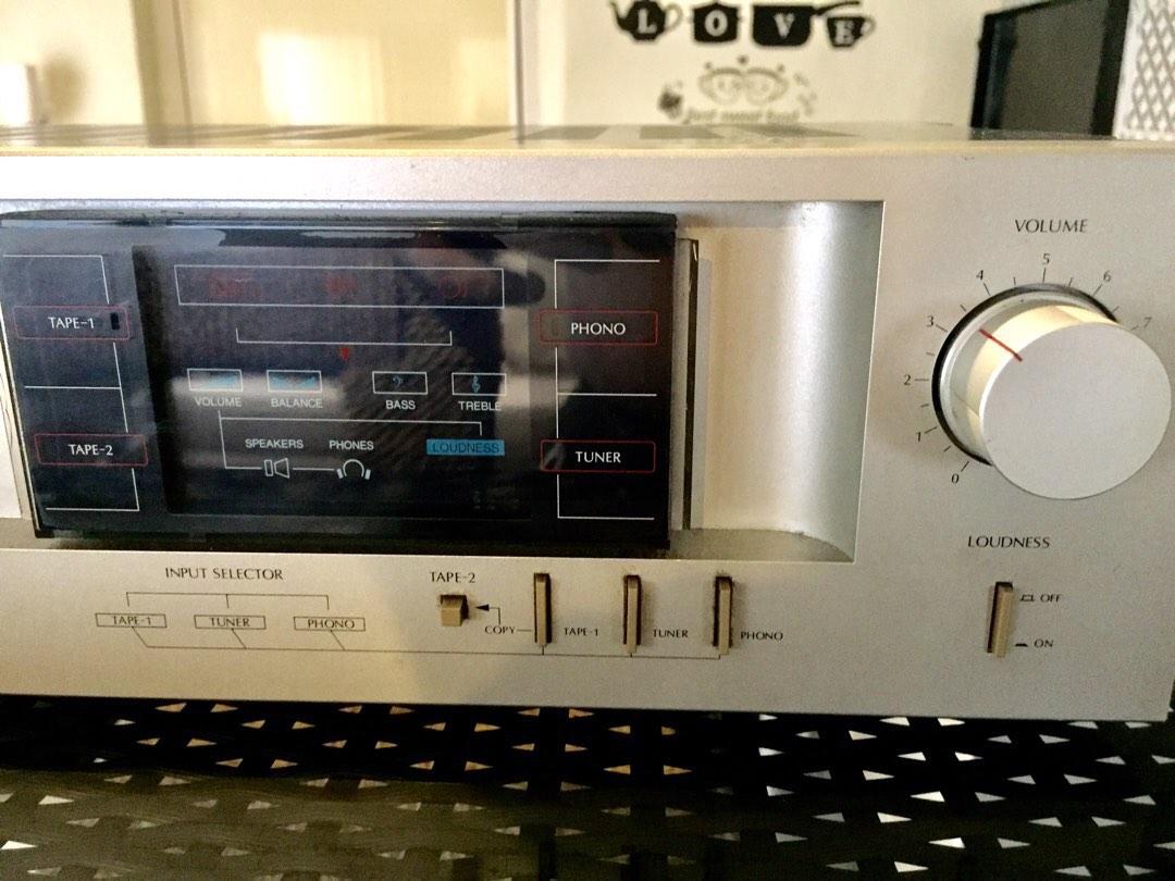 Vintage Sansui Integrated Amplifier and Vintage Sansui 2way Speaker, Audio, Soundbars, Speakers ...
