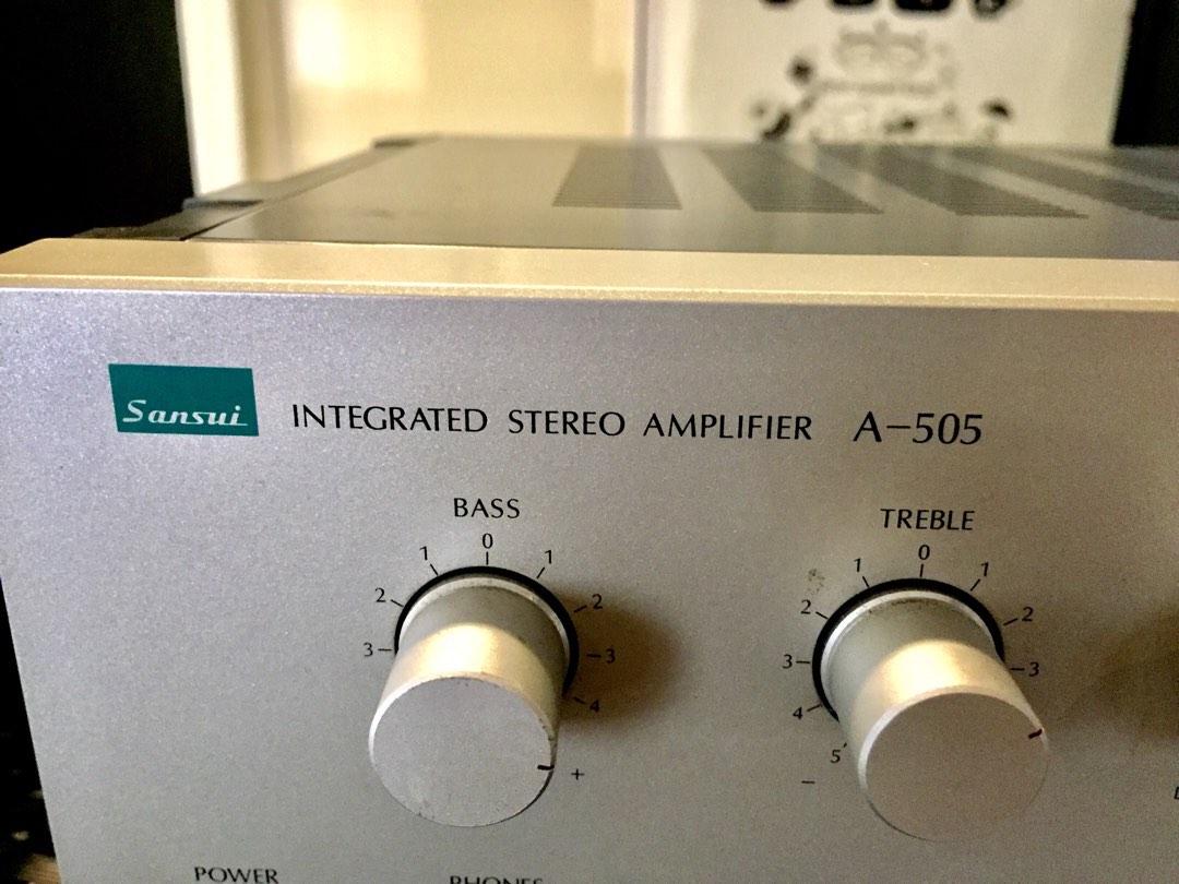 Vintage Sansui Integrated Amplifier and Vintage Sansui 2way Speaker, Audio, Soundbars, Speakers ...