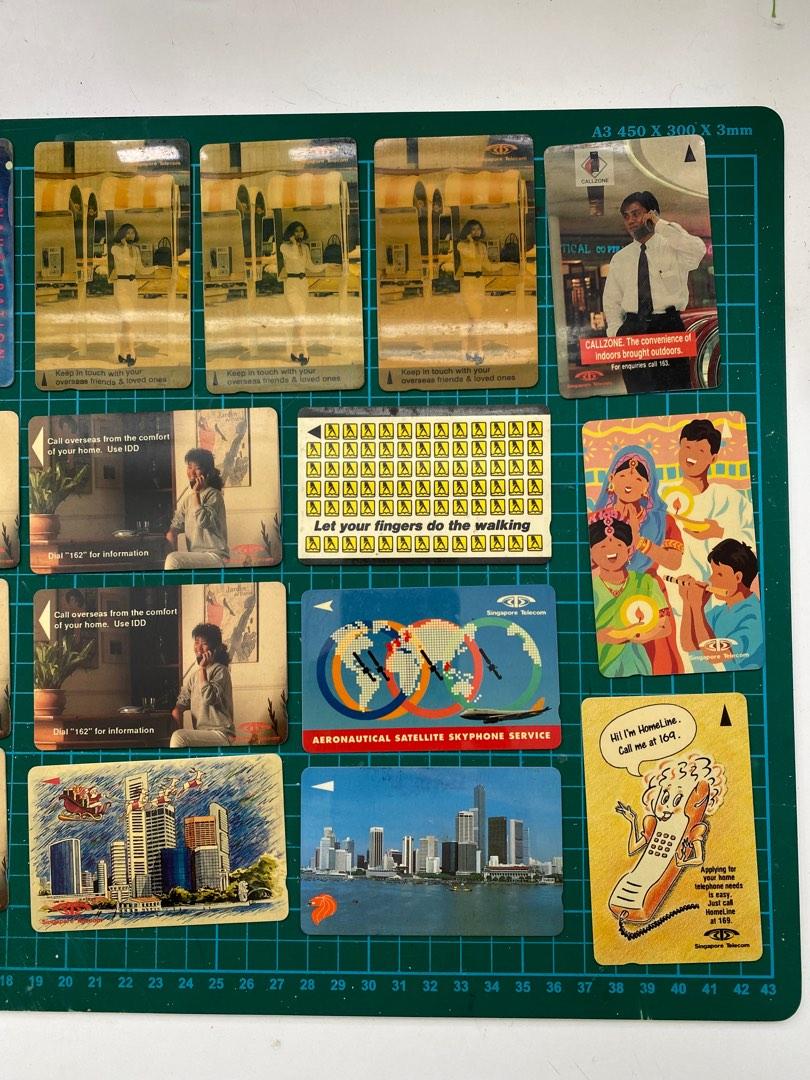Vintage SingTel Phone Cards 27 pieces, Hobbies & Toys, Memorabilia ...