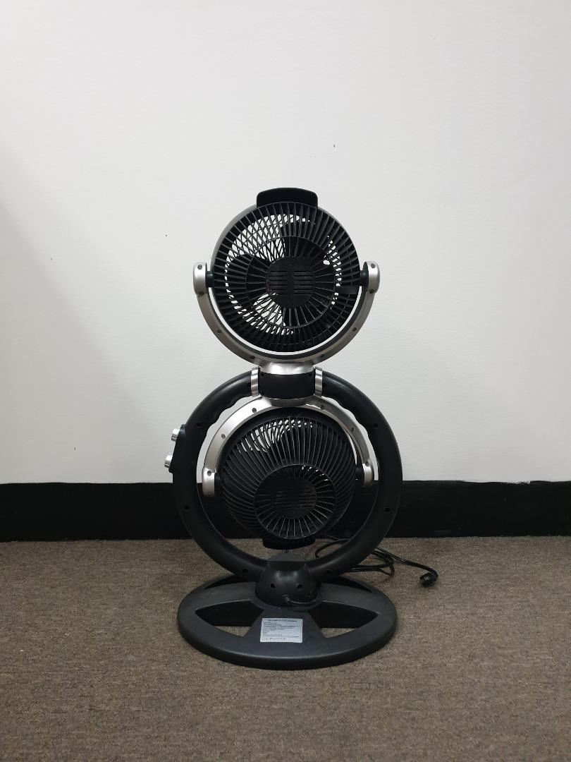 Vo Temm Dual Circulator Electric Fan, Furniture & Home Living, Office ...