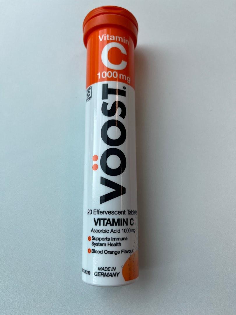 Voost vitamin c effervescent 20Tablets, Health & Nutrition, Health ...