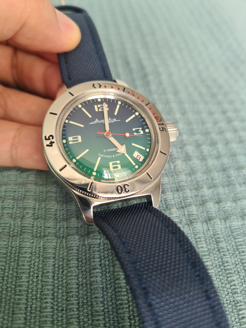 Vostok Amphibia Dive Watch Ref. 120 series, Men's Fashion, Watches ...