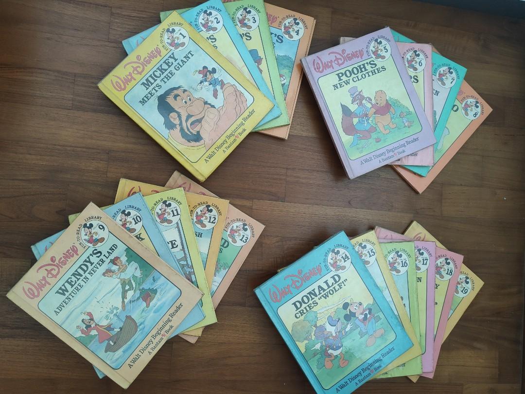 Walt Disney Fun-To-Read Library Collection, Hobbies & Toys, Books ...