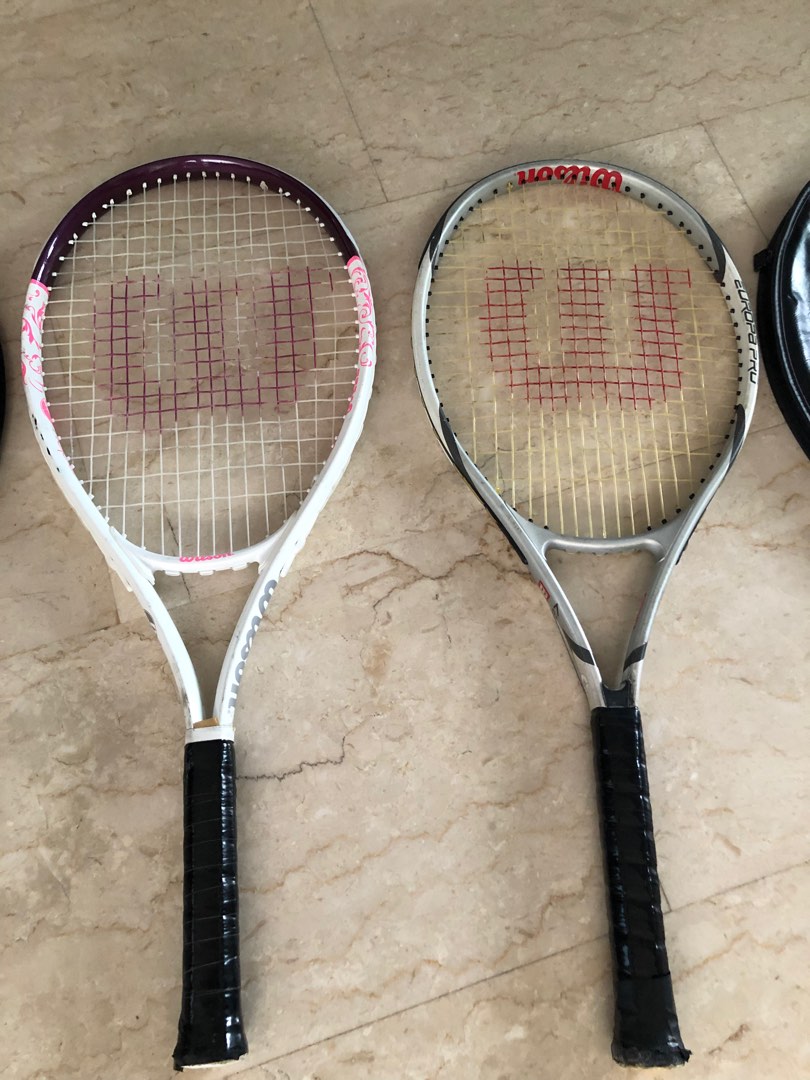 Wilson Tennis Rackets, Sports Equipment, Sports & Games, Racket & Ball ...