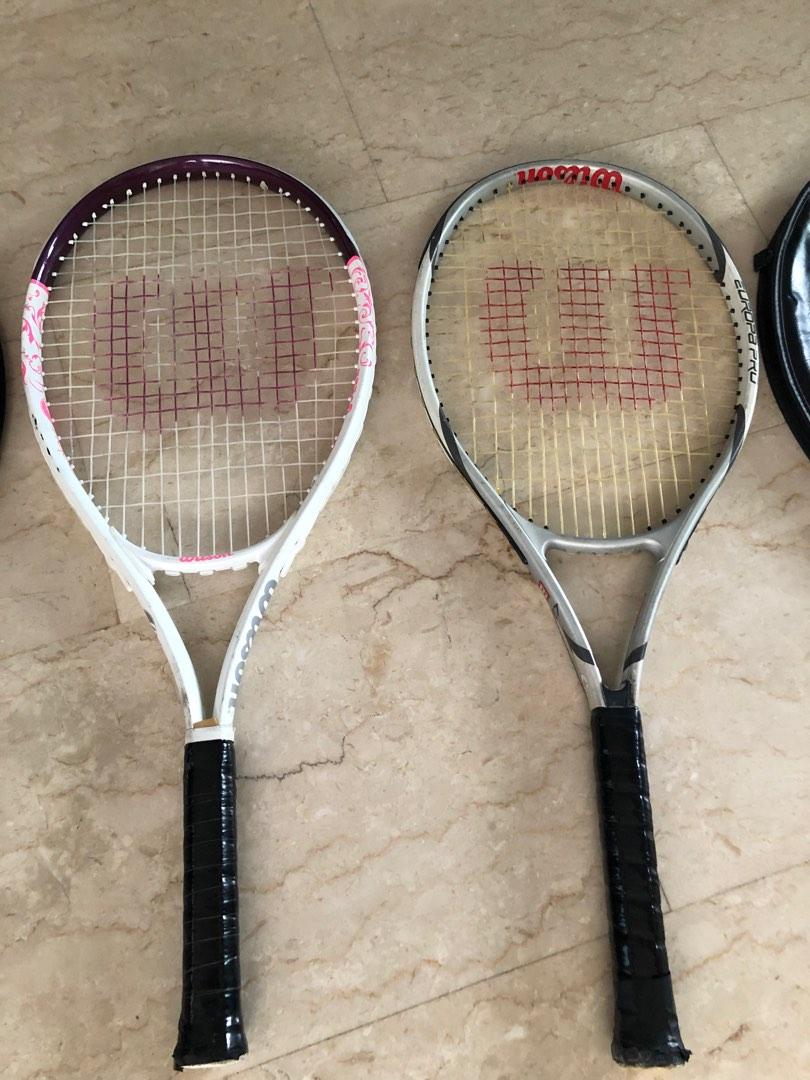 Wilson Tennis Rackets, Sports Equipment, Sports & Games, Racket & Ball ...