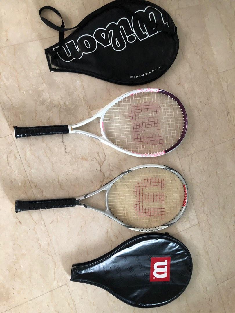 Wilson Tennis Rackets, Sports Equipment, Sports & Games, Racket & Ball ...