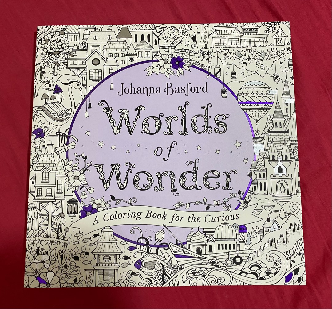 Worlds of Wonder : A Coloring Book for the Curious, Hobbies & Toys ...
