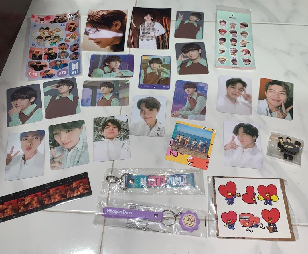 wts bts pcs official & fan-made items merch kpop clearance v rm jhope ...
