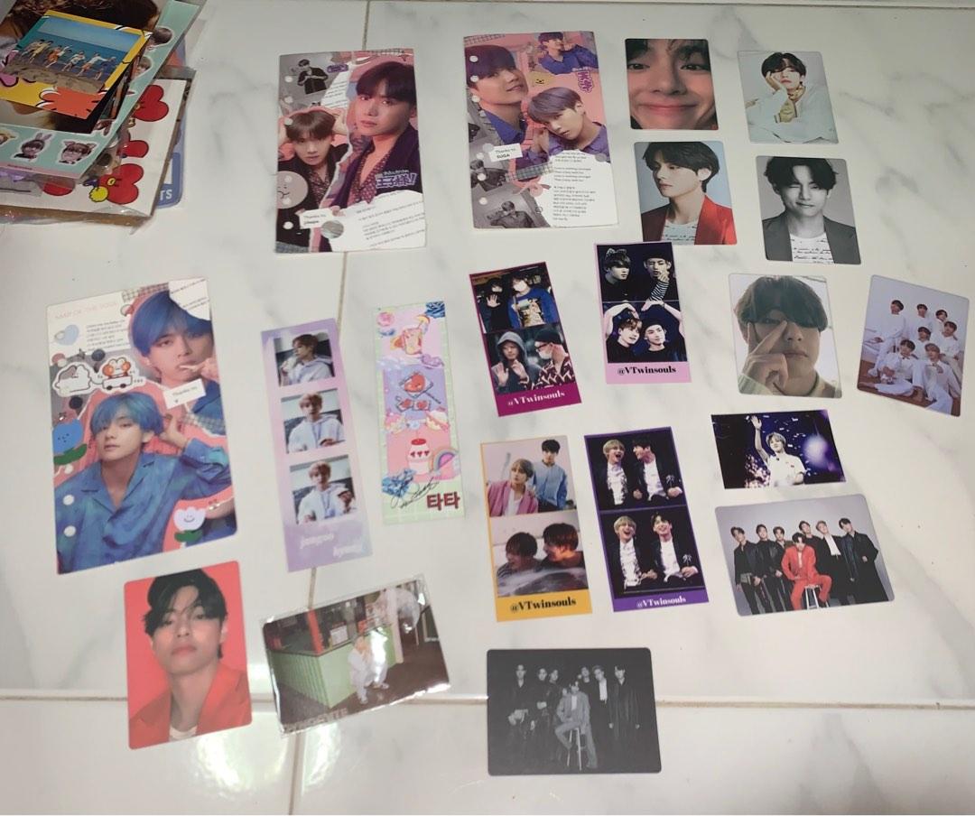 wts bts pcs official & fan-made items merch kpop clearance v rm jhope ...
