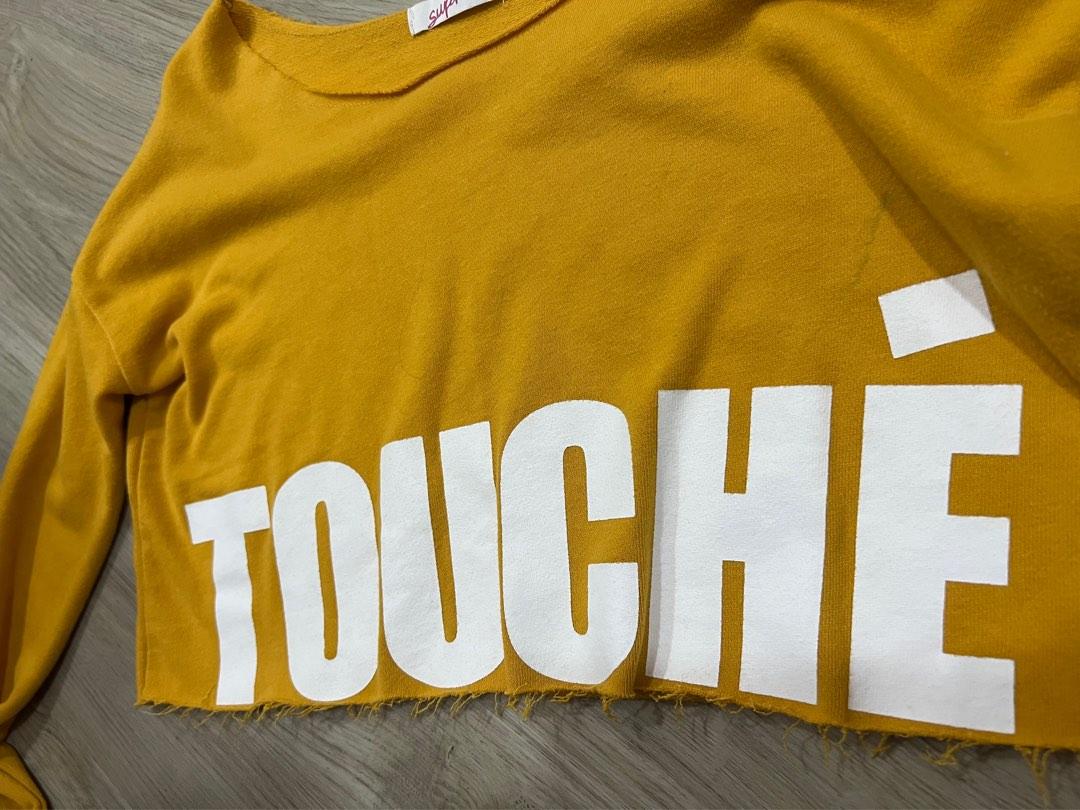 Supre - yellow long sleeve cropped top, Women's Fashion, Tops ...