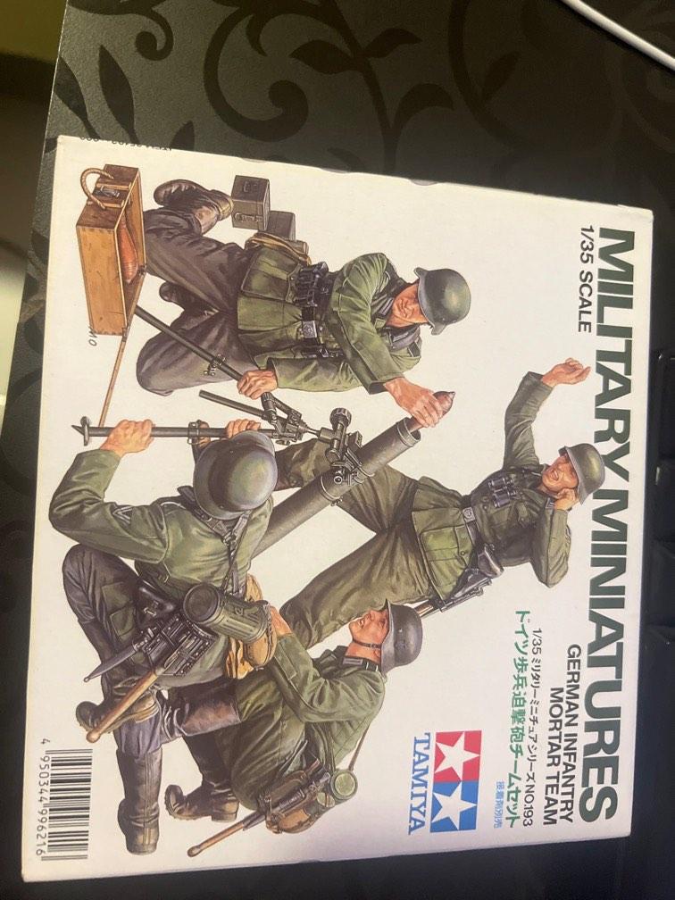 1/35 Tamiya model German infantry mortar team, Hobbies & Toys, Toys ...
