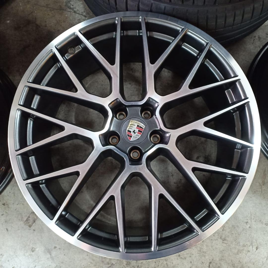21" Porsche Original rims (staggered), Car Accessories, Tyres & Rims on ...