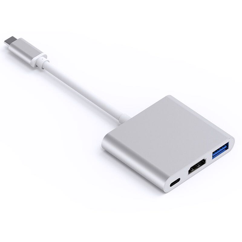 3 in 1 Adapter: USB C to HDMI/USB 3.0/Type C Adapter, Mobile Phones ...