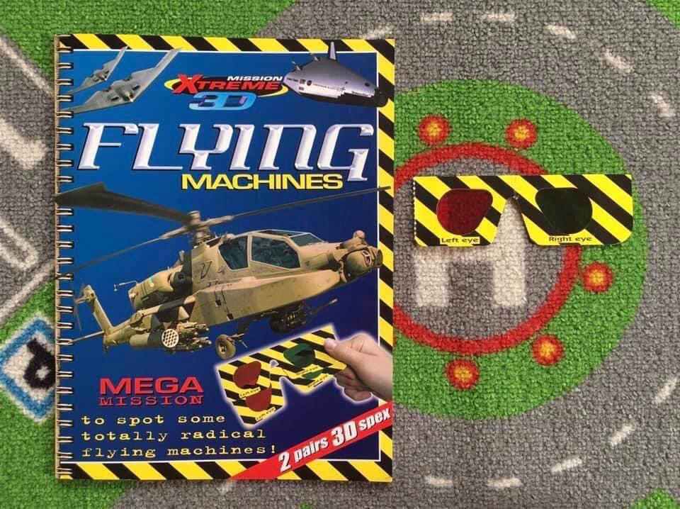 3D Flying Machines Book, Hobbies & Toys, Books & Magazines, Children's ...