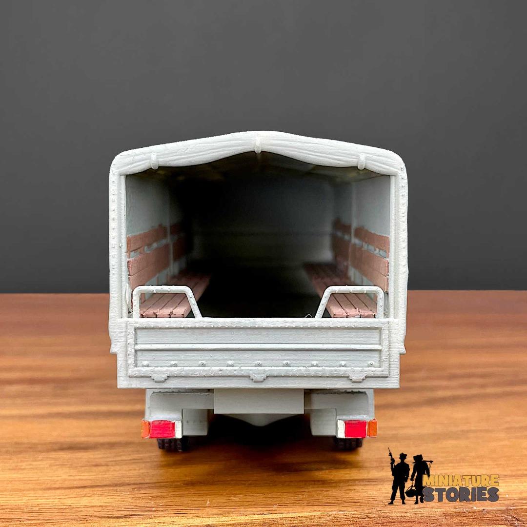 5 Ton Man Truck Tonner 3D-Printed Resin Model, Hobbies & Toys, Toys ...