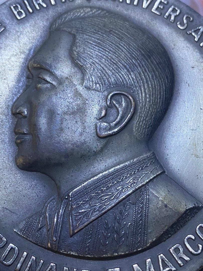 60th birth anniversary marcos medal, Hobbies & Toys, Memorabilia ...