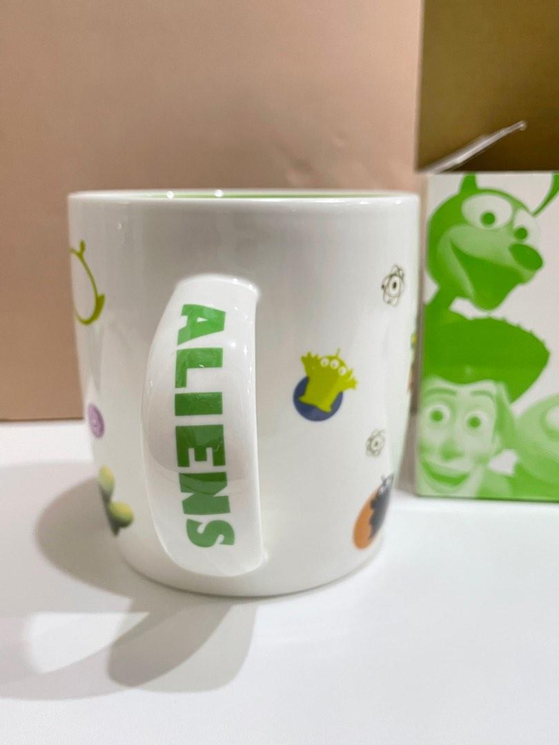 三眼仔 杯 陶瓷杯 alien cup toy story disney, 傢俬＆家居, 廚具和餐具, 餐具和餐具 - Carousell