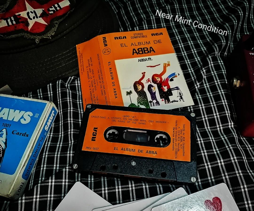 ABBA The Album Cassette Tape Original Cassette Tapes For Sale Vintage ...