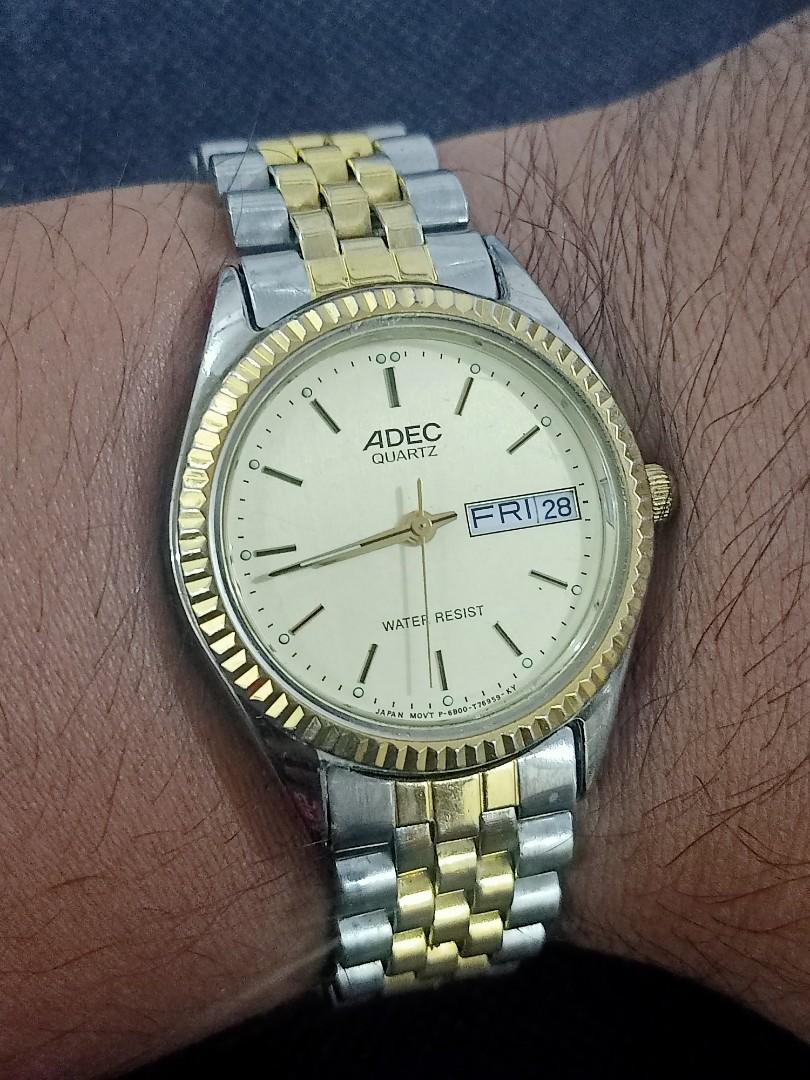 ADEC citizen quartz, Women's Fashion, Watches & Accessories, Watches on ...