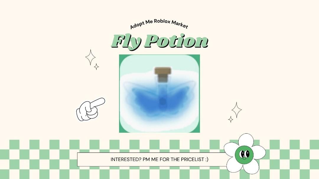 Adopt me Fly Potion (gcash only), Video Gaming, Video Games, Others on ...