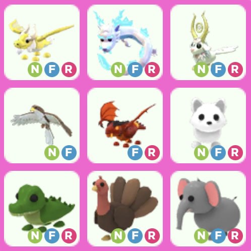 Adopt me pets, Video Gaming, Gaming Accessories, In-Game Products on ...