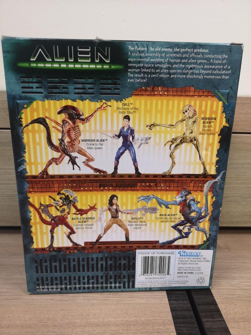 Alien Resurrection NEWBORN ALIEN Movie Edition Hasbro 1997 Signature ...