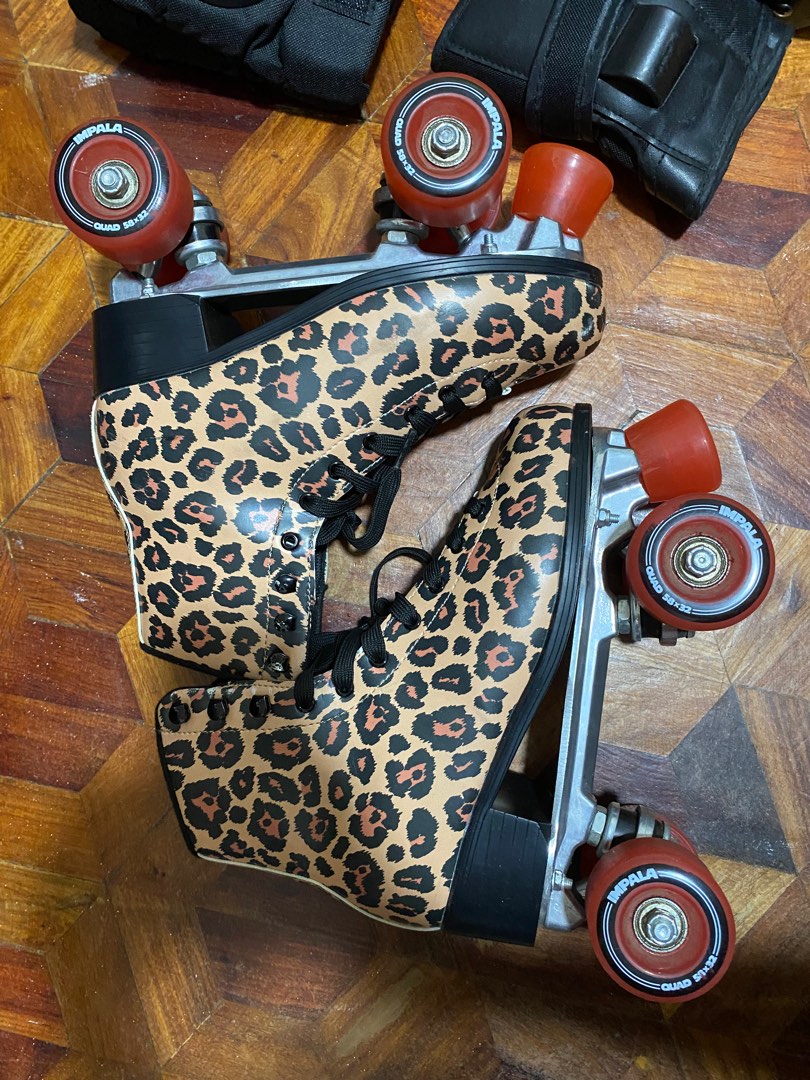 All-in Impala Rollerskates Leopard Deal, Sports Equipment, Sports ...