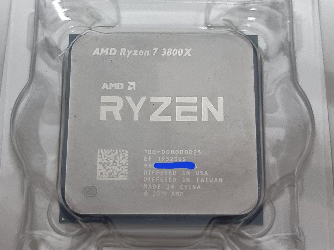 AMD Ryzen 7 3800X 8-cores CPU with RGB fan, Computers & Tech, Parts ...