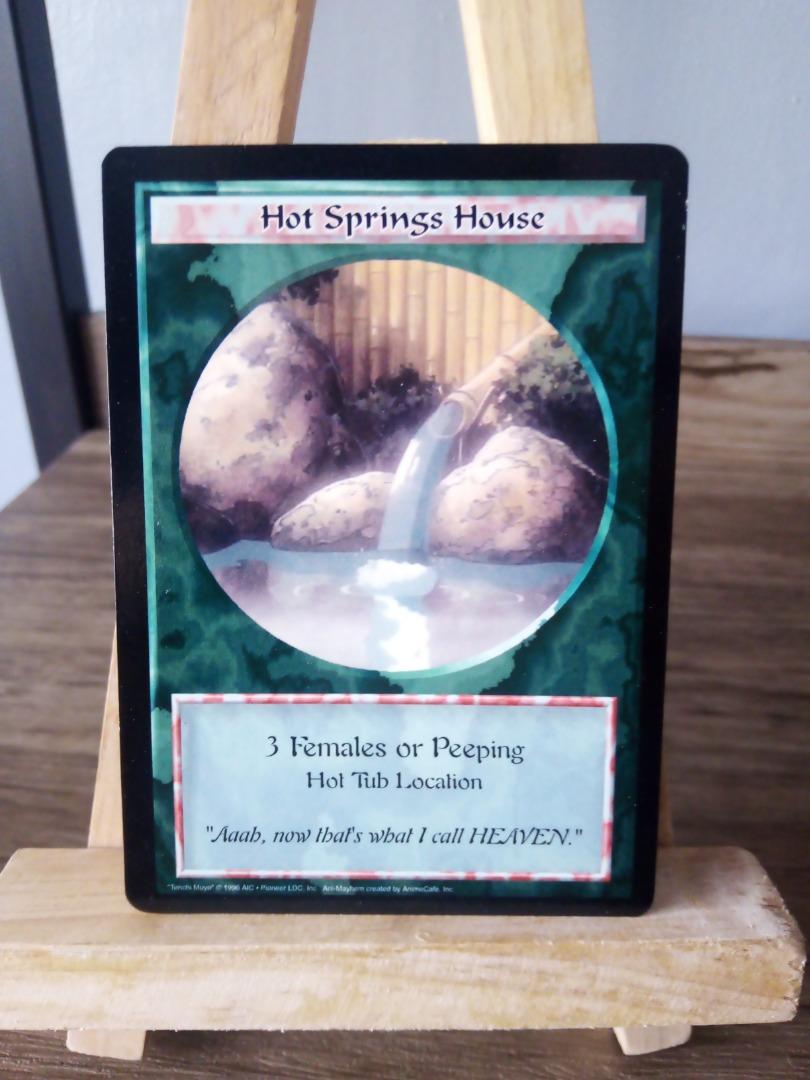 Ani-Mayhem TCG - Hot Springs House, Hobbies & Toys, Toys & Games on ...