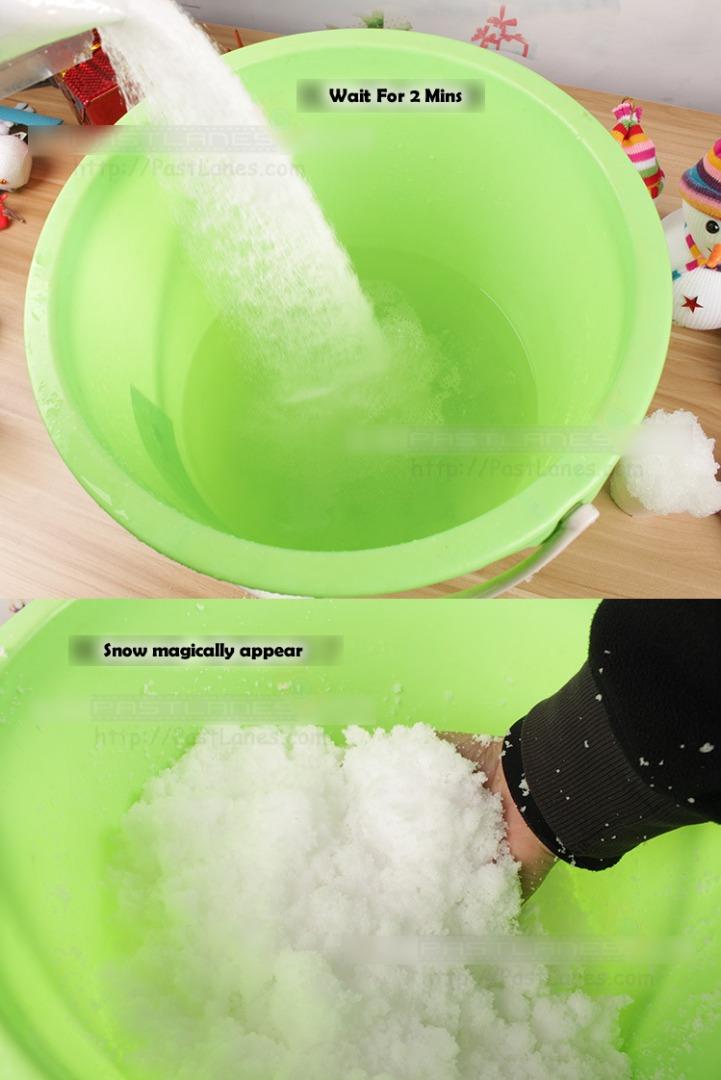 Artificial Fake Snow [500g], Furniture & Home Living, Home Decor, Other ...