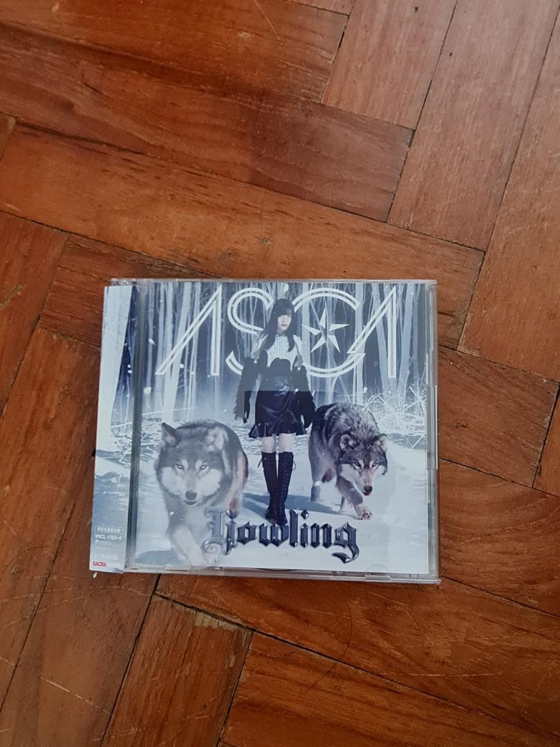 ASCA Howling CD + Blu-ray Single (Limited-edition), Hobbies & Toys ...