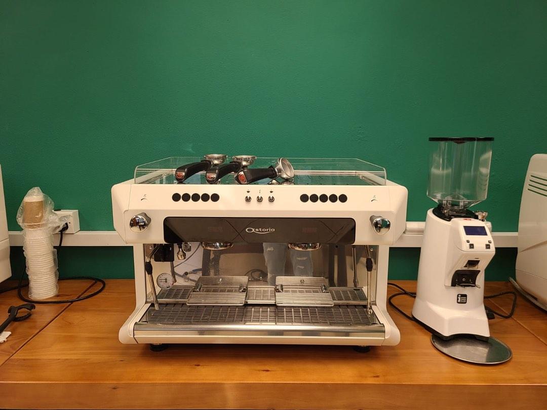Astoria Core200 二手 雙頭 商用 咖啡機, 家庭電器, 廚房電器, 咖啡機及咖啡壺 - Carousell