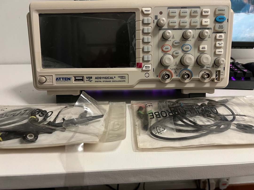 Oscilloscope ATTEN ADS1102CAL, Health & Nutrition, Medical Supplies ...
