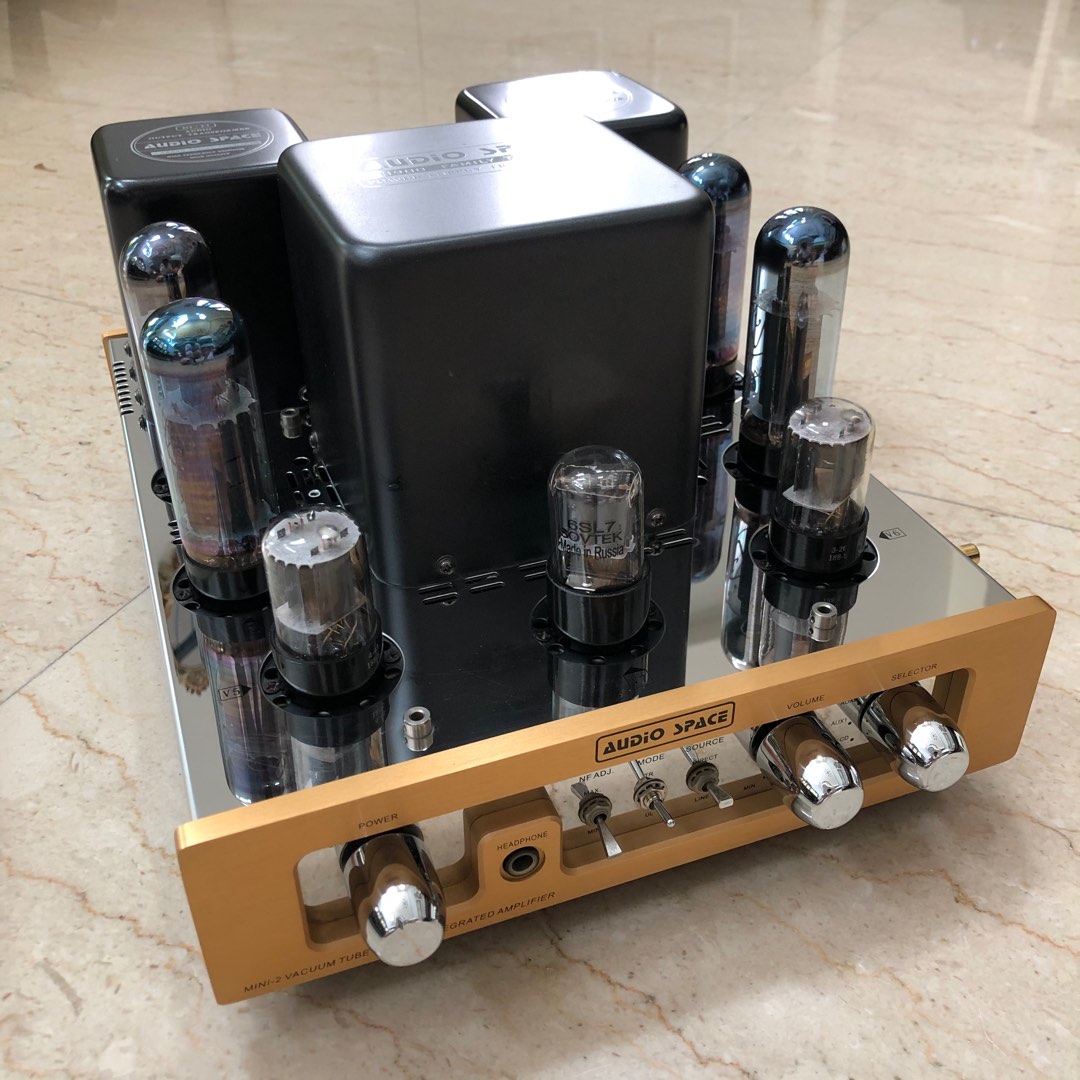 Audio Space Mini 2 EL34 integrated amplifier, Audio, Soundbars ...
