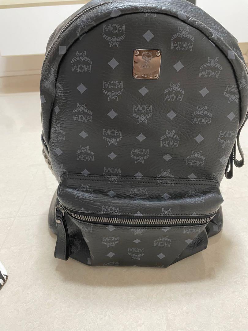 Authentic MCM Large Backpack, Luxury, Bags & Wallets on Carousell