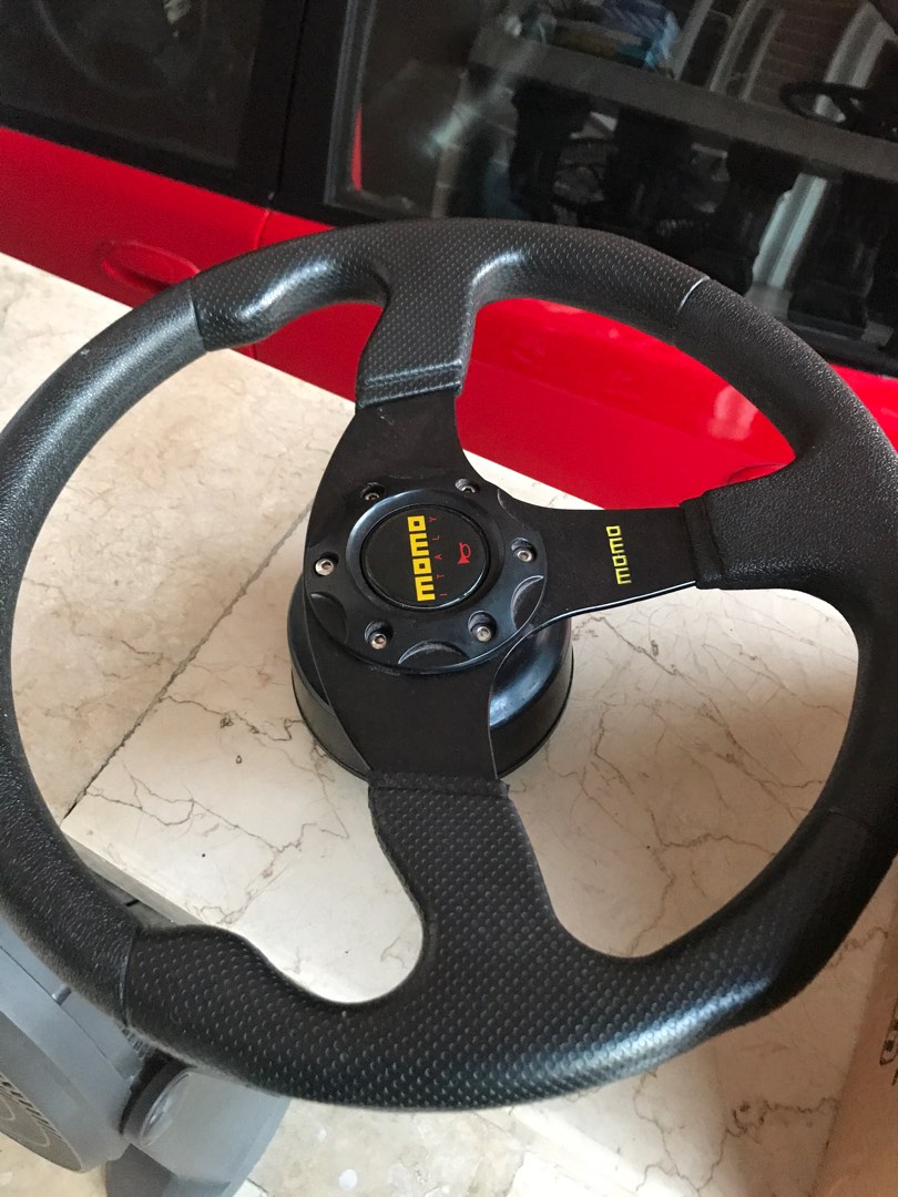 MOMO Racing Steering Wheel, Car Parts & Accessories, Steering, Brakes, Control Parts and ...