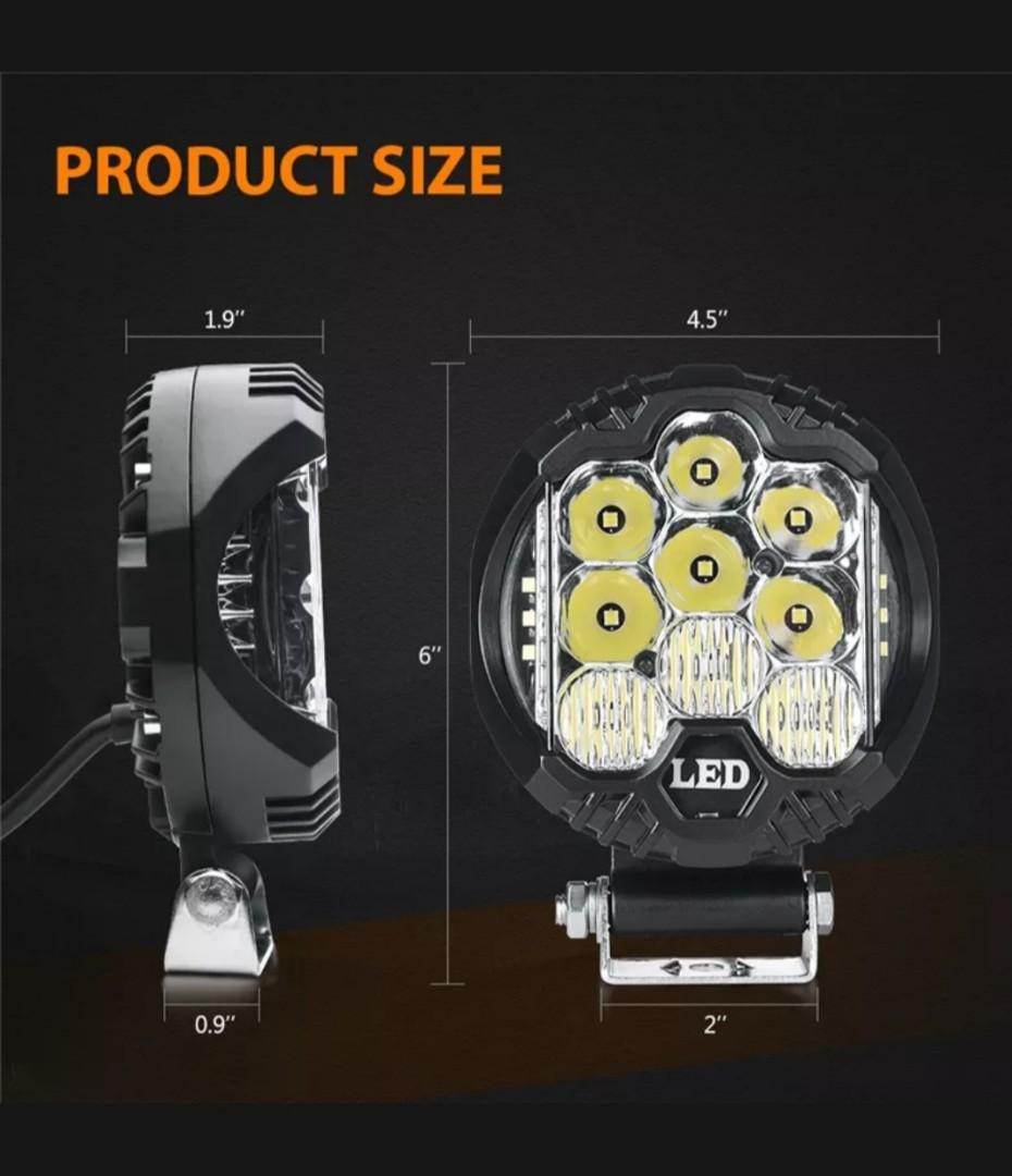 Auto Side Shooter LED Pods Car LED Work Light Bar Dual Side Shooter Led ...