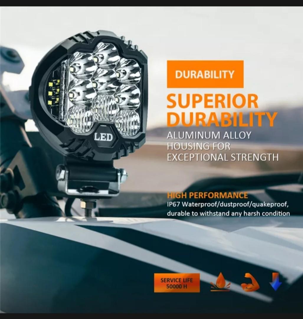 Auto Side Shooter LED Pods Car LED Work Light Bar Dual Side Shooter Led ...