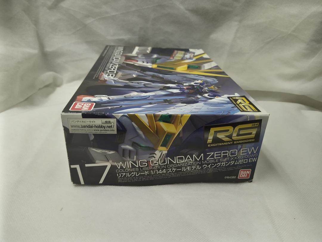 Bandai Real Grade RG 17 Mobile Suit 機動戰士 Wing Gundam Aero EW 飛翼高達零式改 XXXG-OOWO 模型 (AAA-G01-014 ...