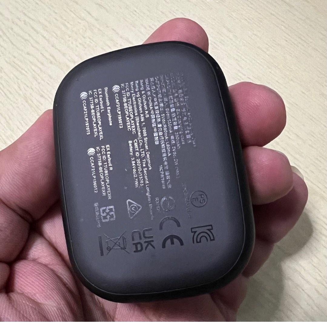 Bang and Olufsen Beoplay EX charging case, Audio, Earphones on Carousell