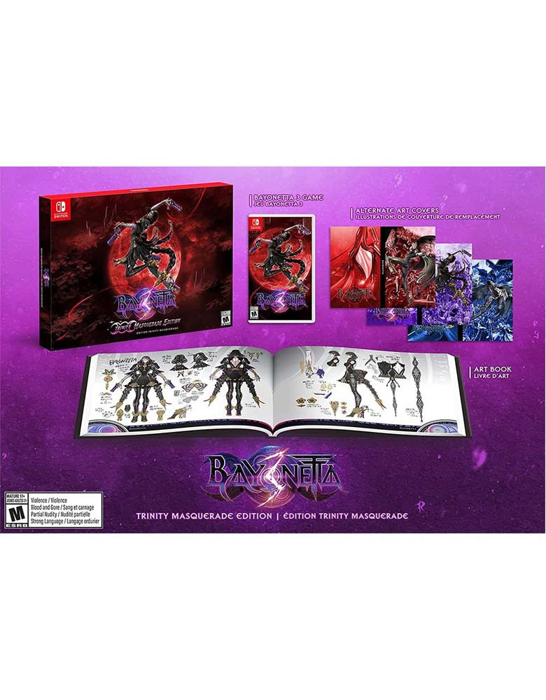 Bayonetta 3 Trinity Masquerade Edition US, Video Gaming, Video Games ...