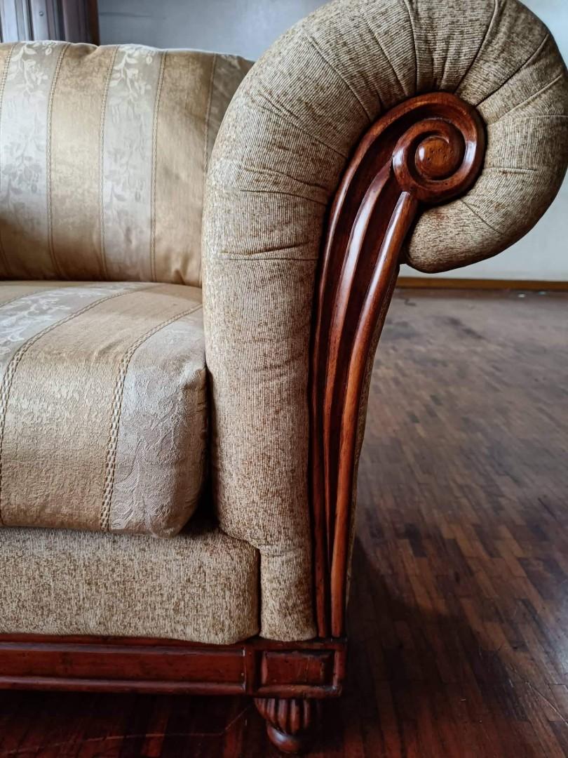 Best value Victorian Sofa 3-in-1 set, not used, Furniture & Home Living, Furniture, Sofas on ...