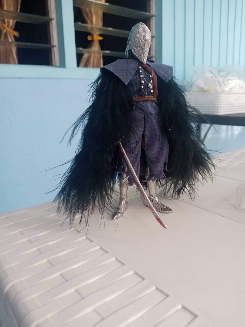 Bloodborne Bloody crow of cainhurst 1/12 scale custom, Hobbies & Toys ...