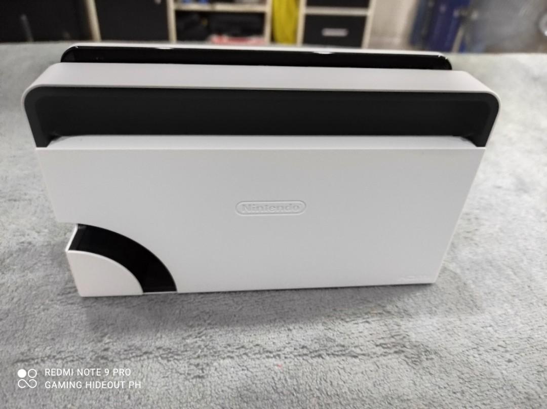 Brand new nintendo switch oled white dock, Video Gaming, Video Games ...