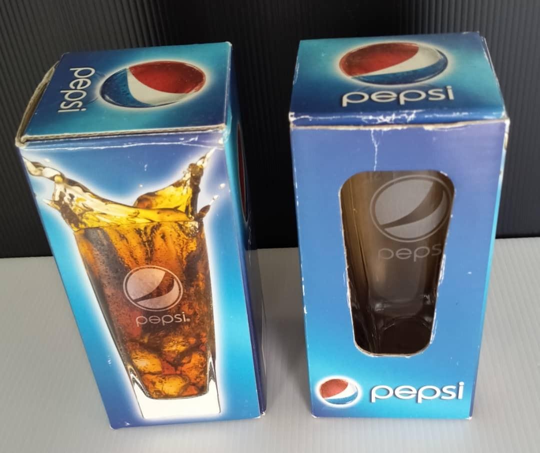 Brand New. Pepsi Glass Cups. Limited Edition. Comes With Boxes ...