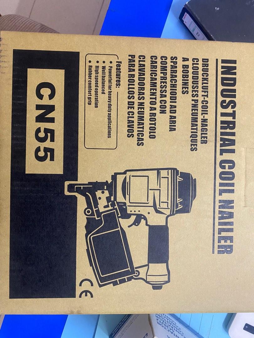 Bret industrial coil nailer CN55, Furniture & Home Living, Home ...