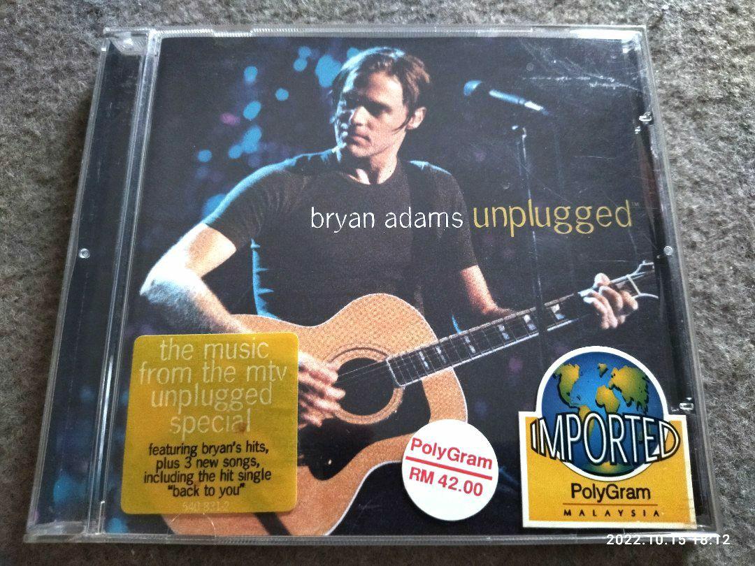 Bryan Adams - Unplugged 1997 (UK Press), Hobbies & Toys, Music & Media, CDs & DVDs on Carousell