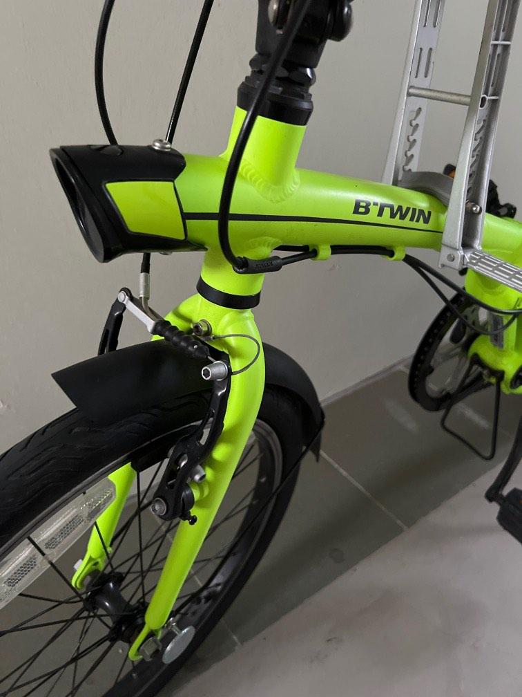 BTWIN Tilt 500 LIME GREEN Used, Sports Equipment, Bicycles & Parts ...