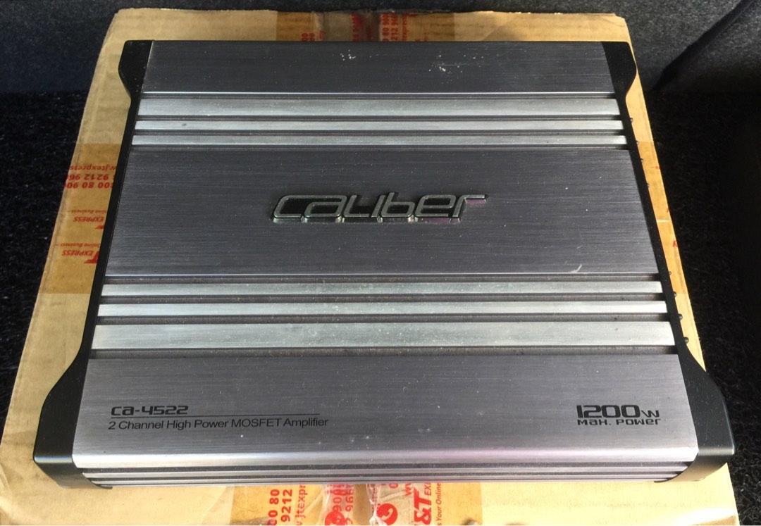 Caliber Amplifier 2 Channel High Power, Auto Accessories on Carousell